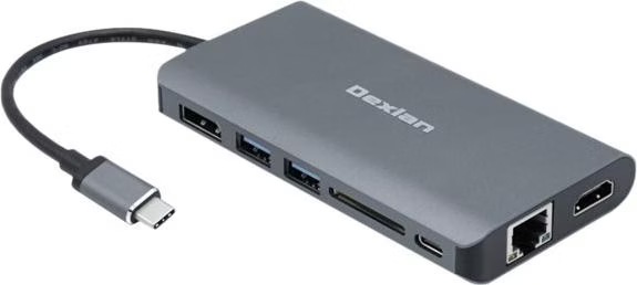 Dexlan Usb 31 Gen 1 Type C Docking Station Met Power Delivery Usb C
