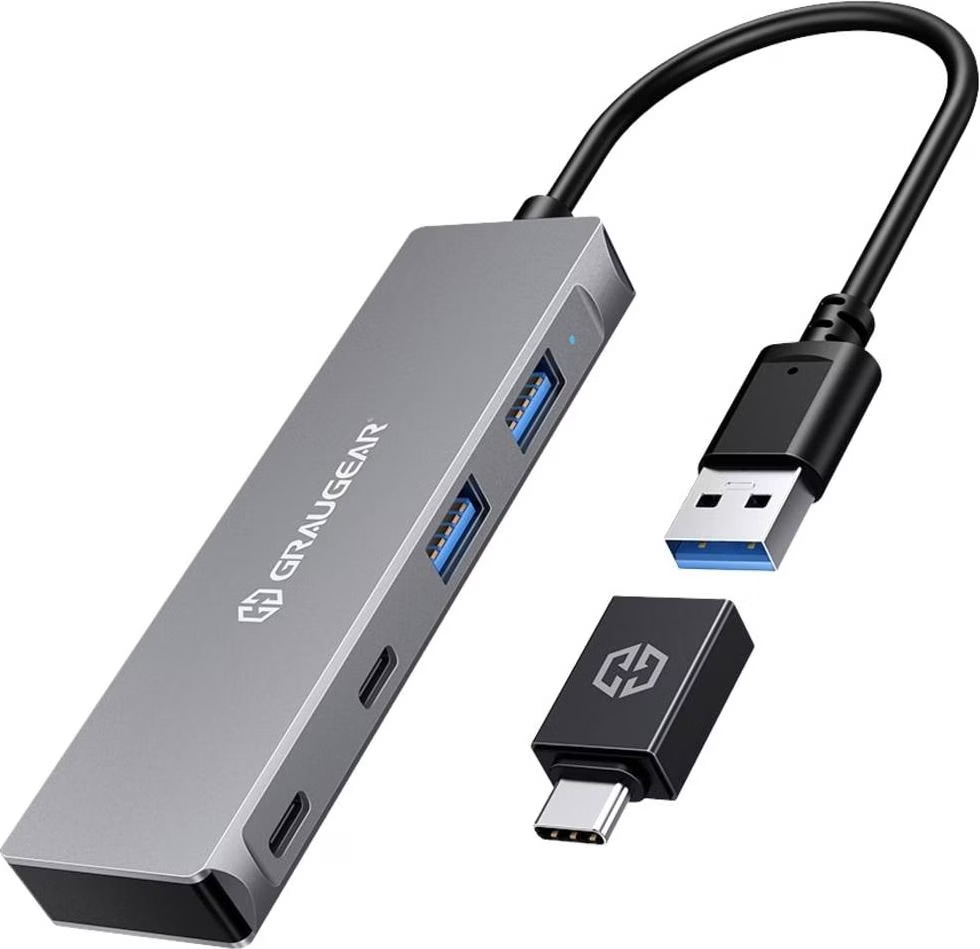 Graugear G Hub2a2c Ac Usb C 4 Havens Kopen Bij Galaxus