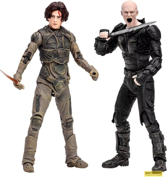 McFarlane Dune: Deel 2 Actiefiguren 2-Pack Paul Atreides & Feyd-Rautha ...